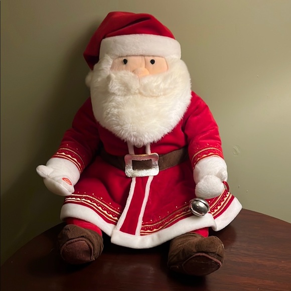Hallmark | Holiday | Hallmark The Polar Express Talking Plush Santa ...
